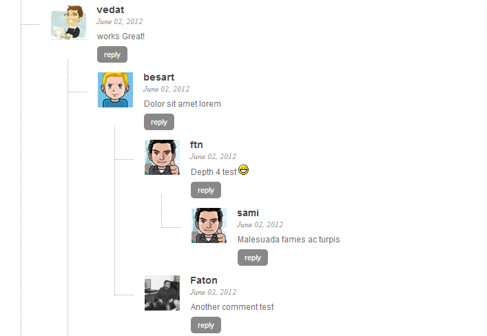 Nested Commenting System Without Using Any Gem
